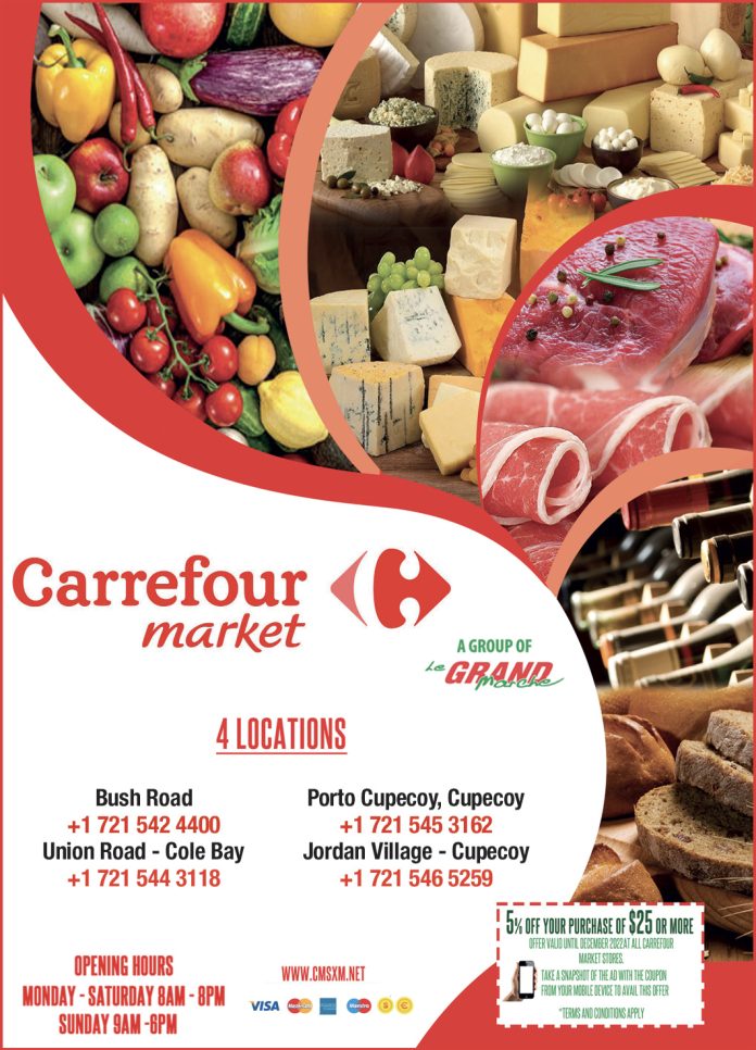 Carrefour Market - SXM MAP
