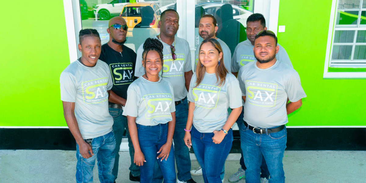 Sax Car Rental - SXM MAP
