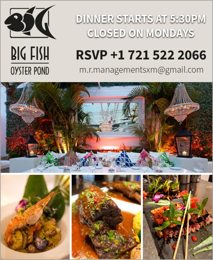 Big Fish Seafood Grill - SXM MAP