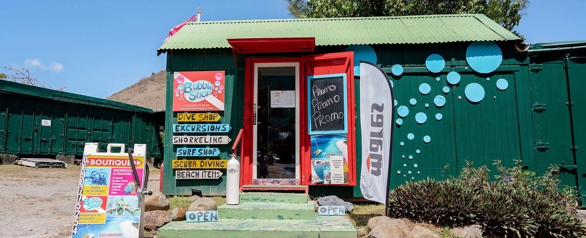 Bubble Shop - SXM MAP