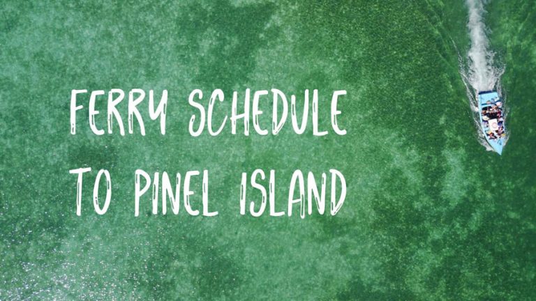 Pinel Island Ferry - SXM MAP
