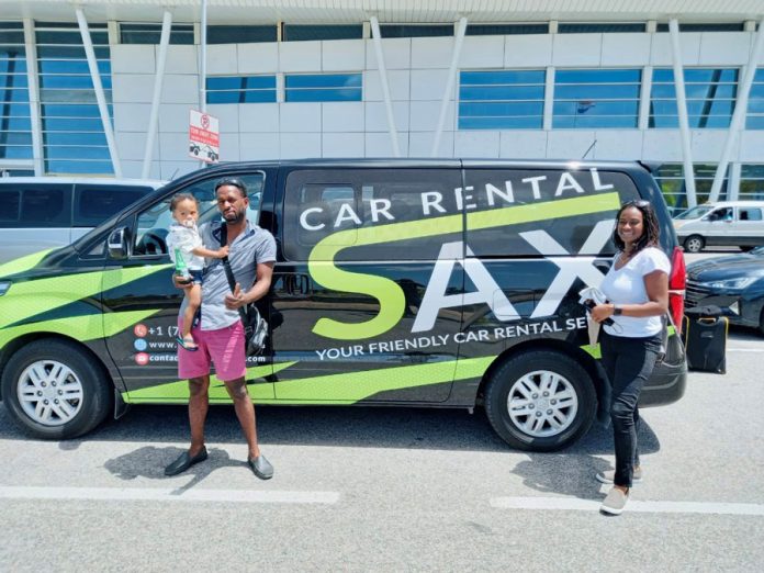 Sax Car Rental - SXM MAP