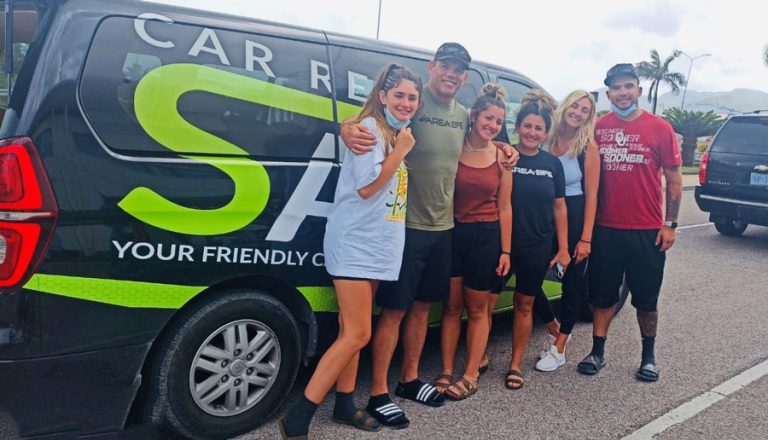 Sax Car Rental - SXM MAP